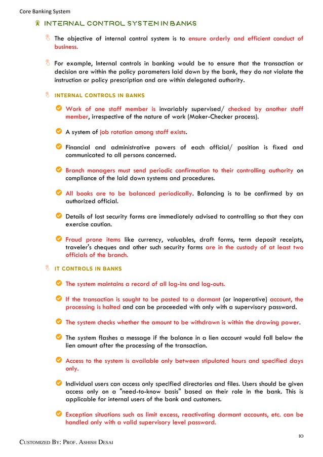 5. Core Banking System | PDF