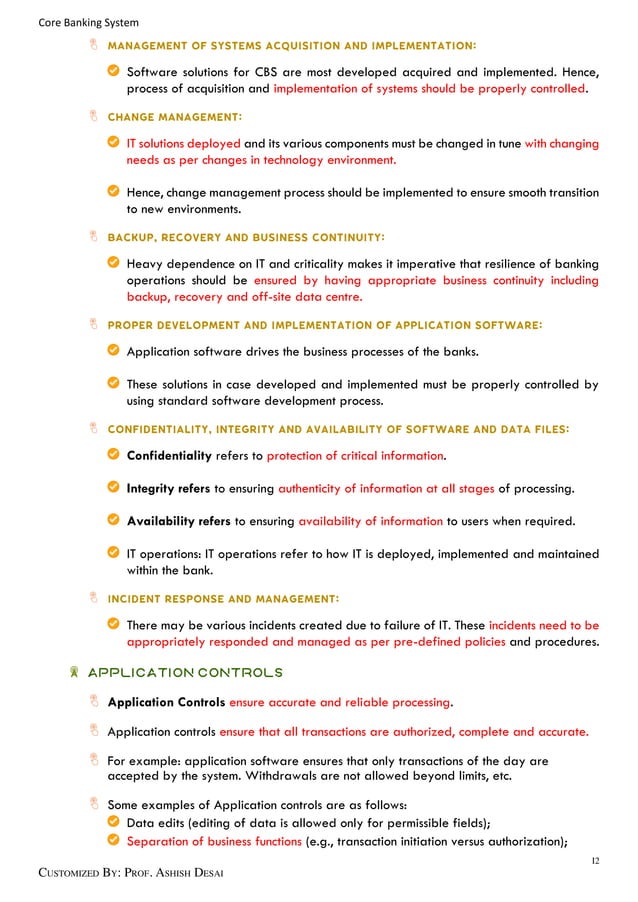 5. Core Banking System | PDF