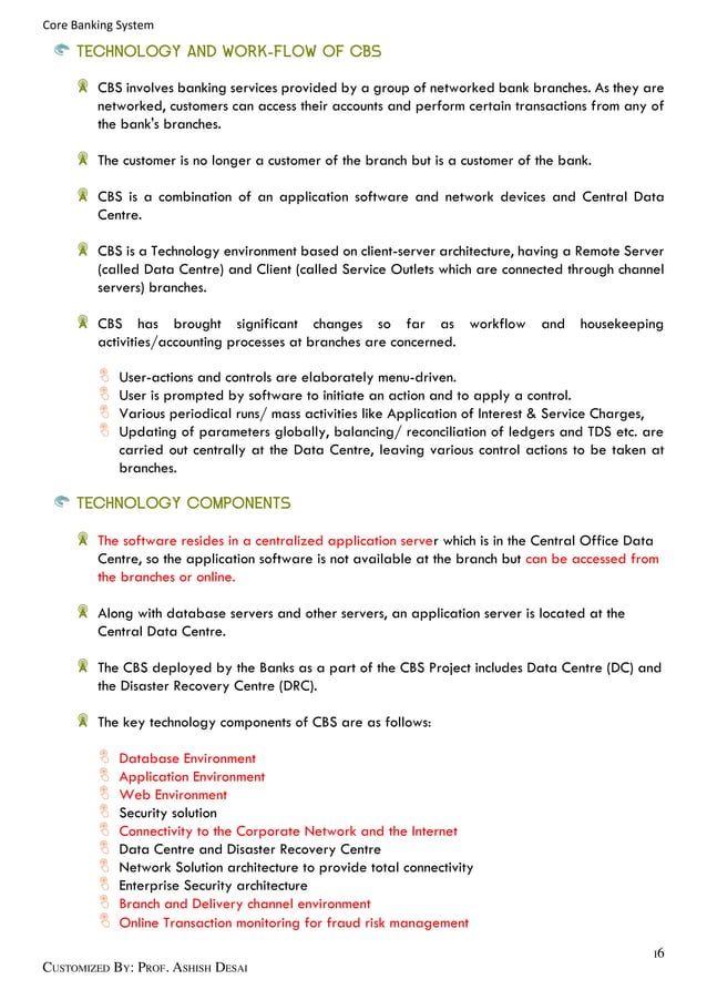 5. Core Banking System | PDF