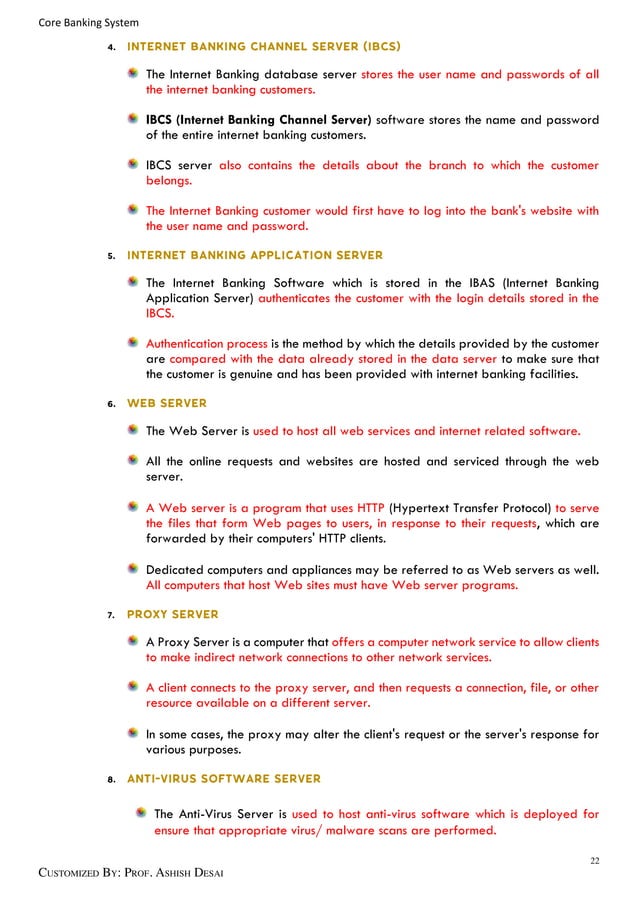 5. Core Banking System | PDF