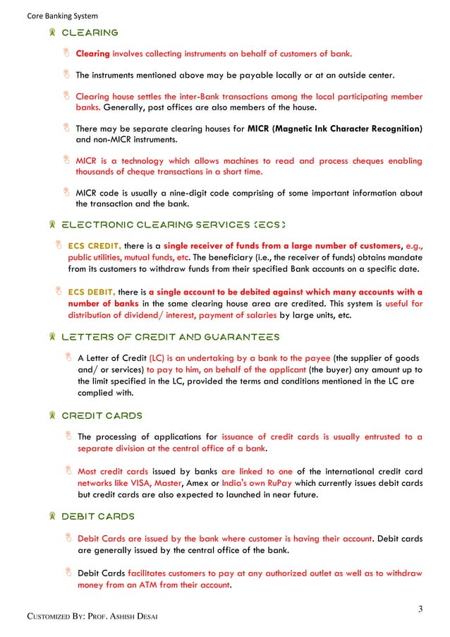 5. Core Banking System | PDF