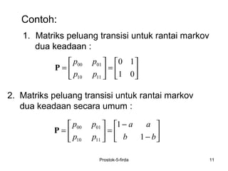5. rantai-markov-diskrit | PPT
