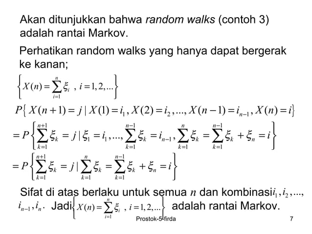 5. rantai-markov-diskrit | PPT