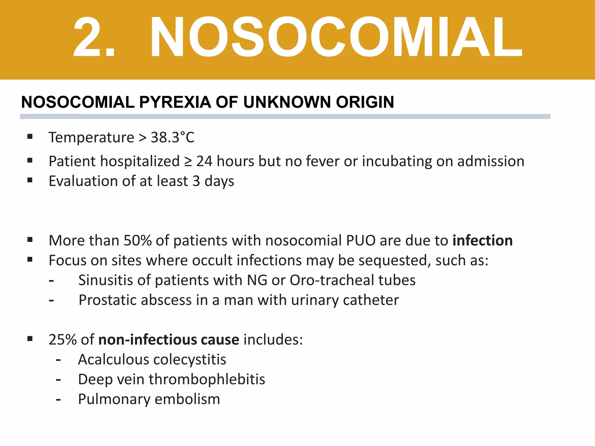 Pyrexia of unknown origin (PUO) | PPTX