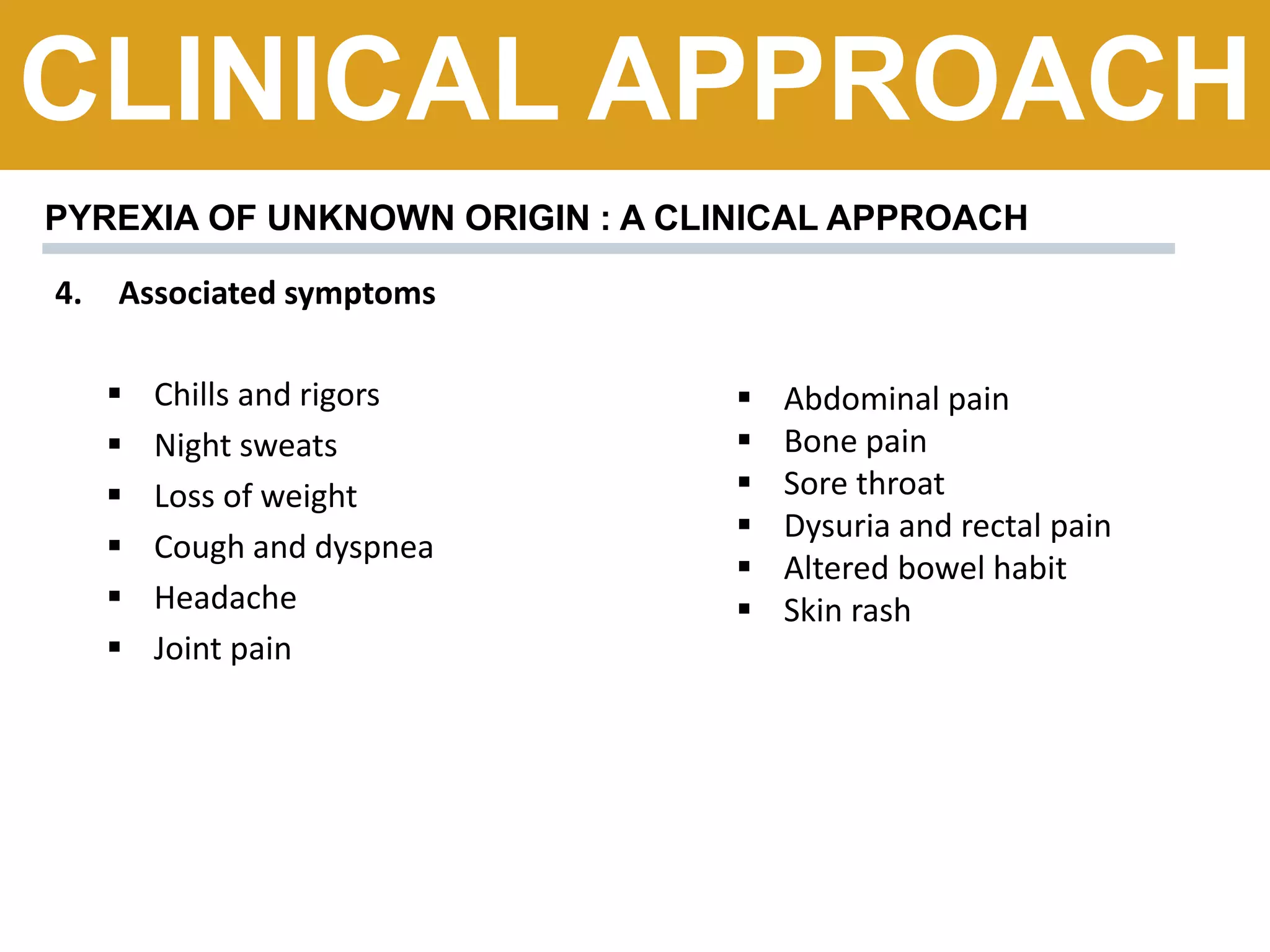 Pyrexia of unknown origin (PUO) | PPTX | Infectious Diseases | Diseases ...
