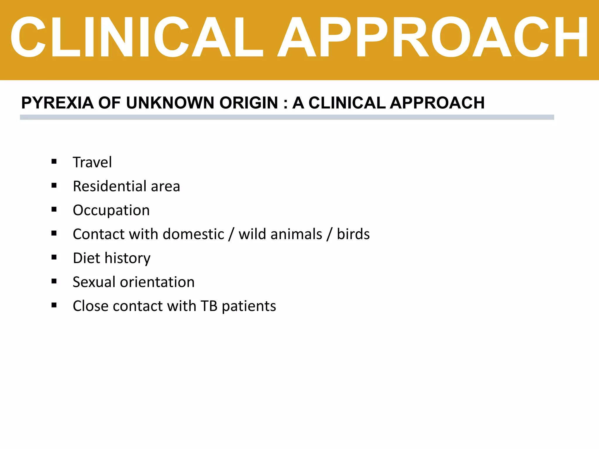 Pyrexia of unknown origin (PUO) | PPTX