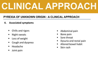 Pyrexia of unknown origin (PUO) | PPTX