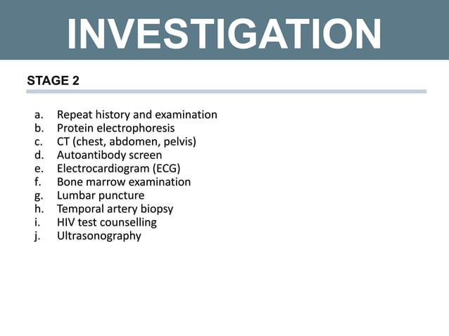 Pyrexia of unknown origin (PUO) | PPTX | Infectious Diseases | Diseases ...