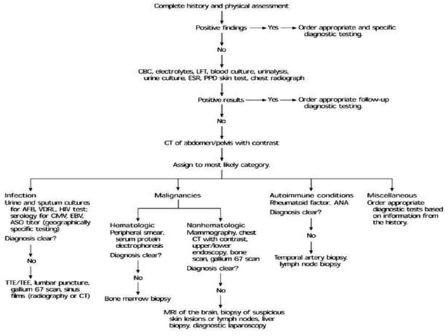 Pyrexia of unknown origin (PUO) | PPTX | Infectious Diseases | Diseases ...