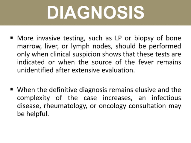 Pyrexia of unknown origin (PUO) | PPTX | Infectious Diseases | Diseases ...