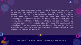 Engineering Ethics : The Social and Value Dimensions of Technology | PPTX