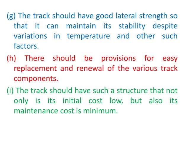 5.track or permanent way and track stresses | PPTX | Rail Travel ...
