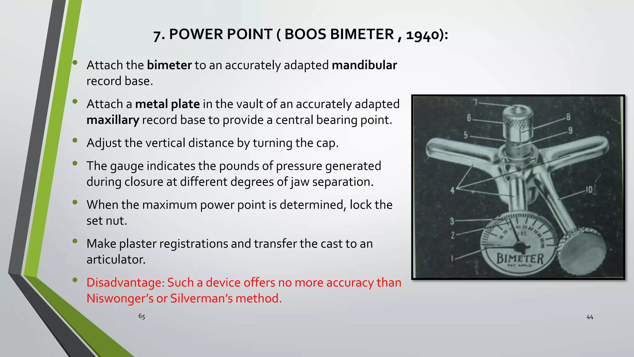 Vertical jaw relation in Complete Dentures- Kelly | PPTX