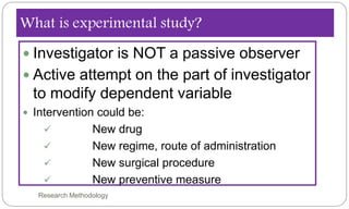 5. experimental studies | PPTX