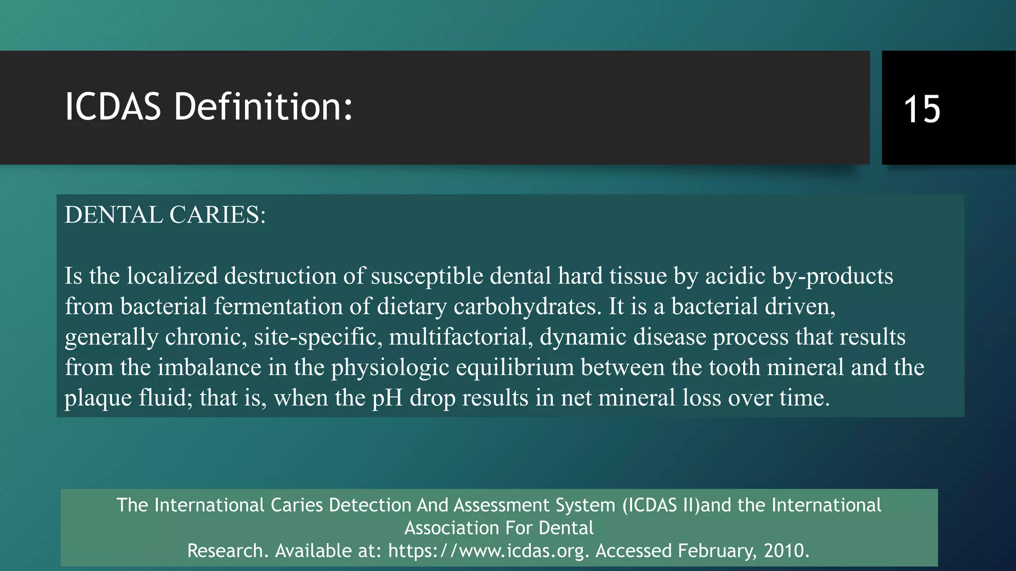 Dental caries | PPTX
