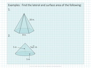 5.13.4 Surface Area | PPT