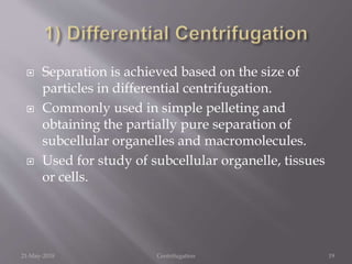Centrifugation (Extraction Technique) | PPTX