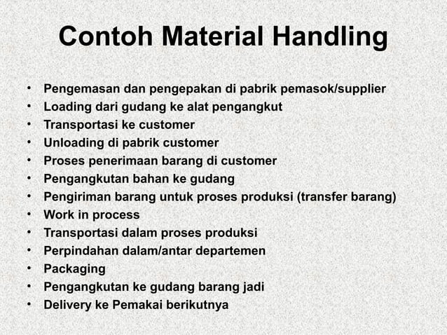 5.material handling | PPT