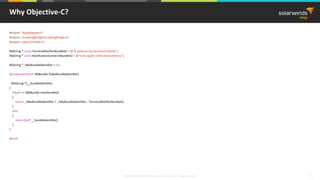 From C++ to Objective-C | PPTX