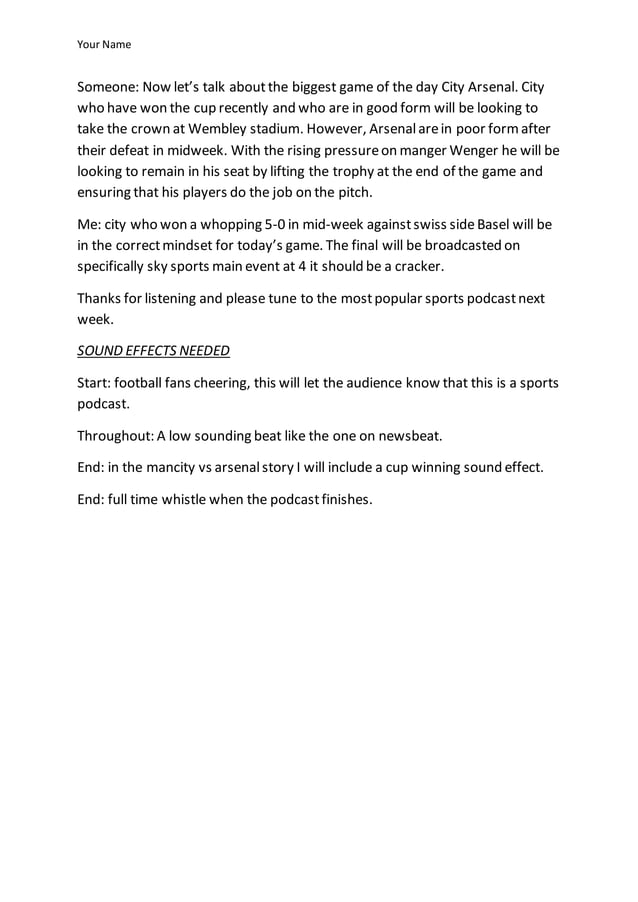 5. script audio | PDF