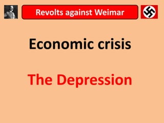 Hitler and Nazi Germany - economic problems in the weimar republic | PPT