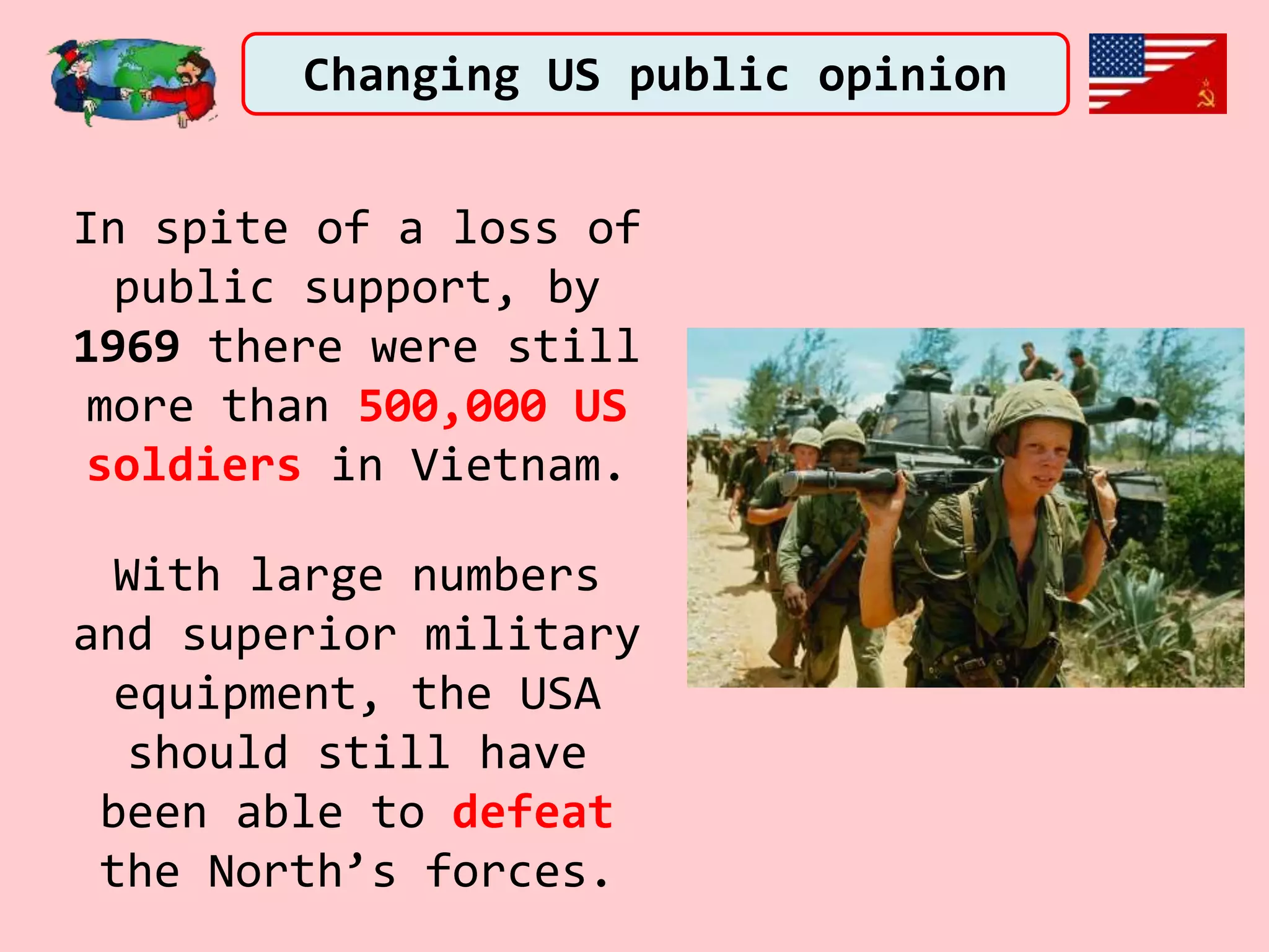 reasons the usa lost the vietnam war us public opinion | PPTX