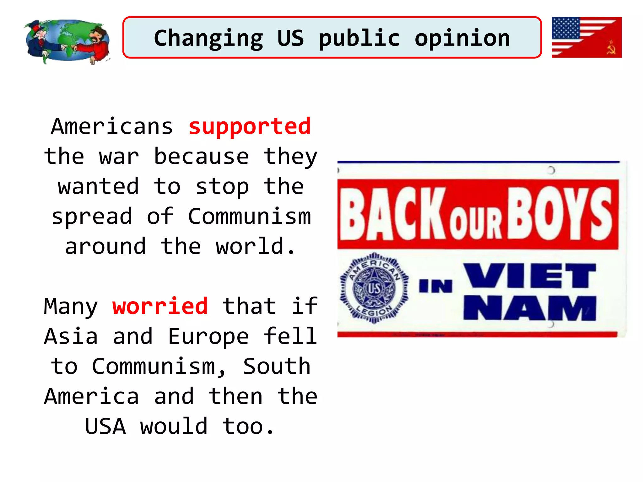 reasons the usa lost the vietnam war us public opinion | PPT