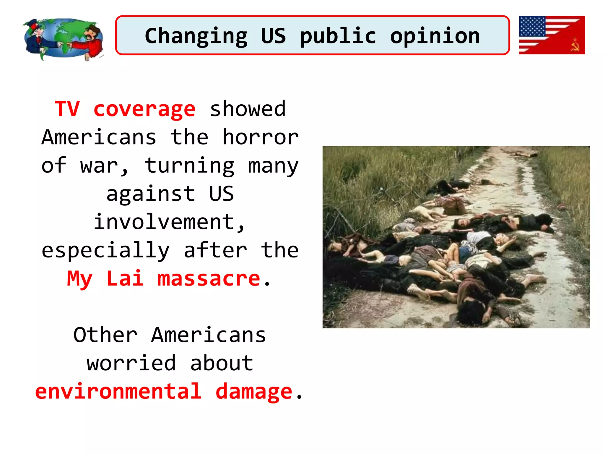 reasons the usa lost the vietnam war us public opinion | PPT | Free ...