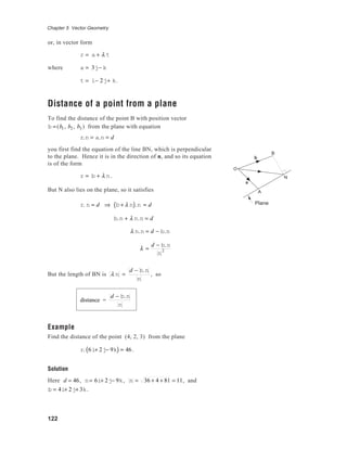 5.vector geometry Further Mathematics Zimbabwe Zimsec Cambridge | PDF