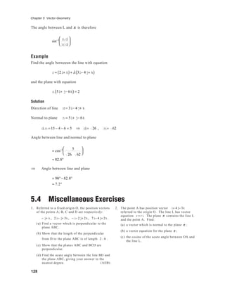 5.vector geometry Further Mathematics Zimbabwe Zimsec Cambridge | PDF