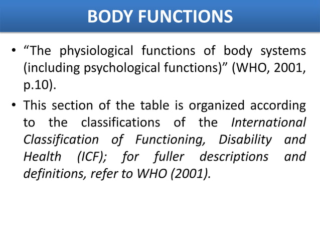 AOTA- OTPF: client factors | PPTX | Physical Therapy | Wellness