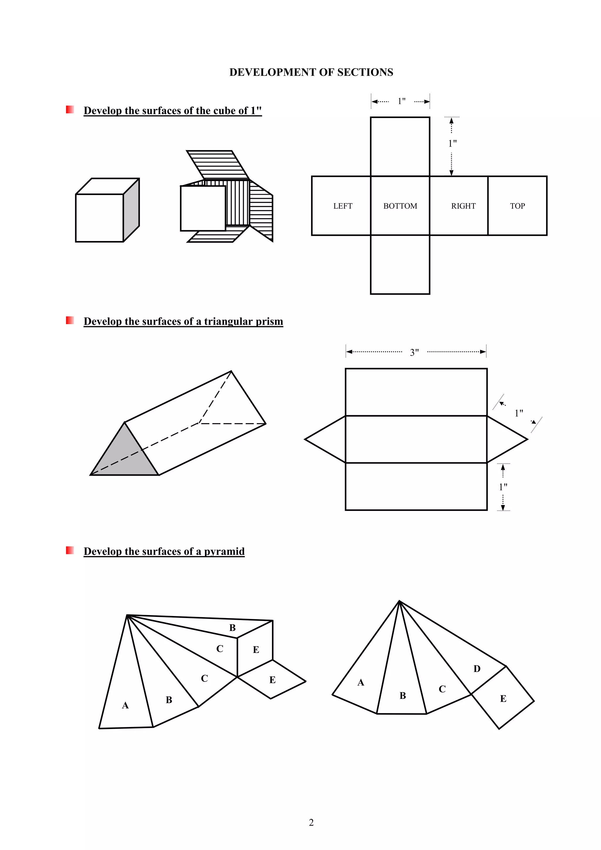 Development of surfaces | PDF