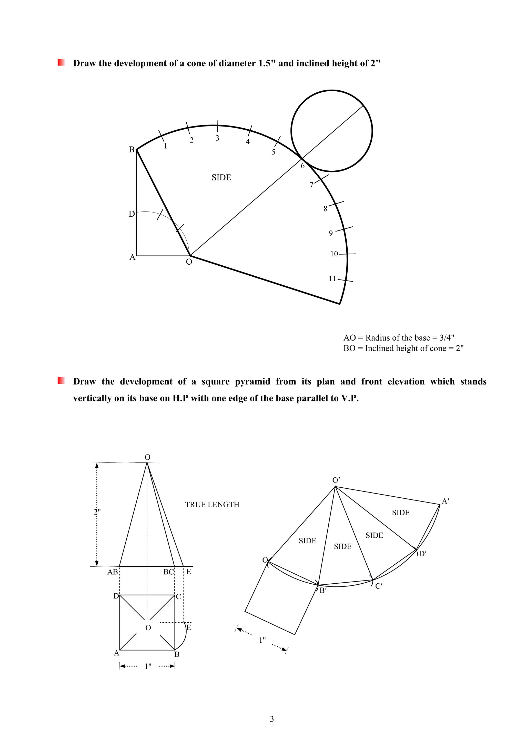 Development of surfaces | PDF