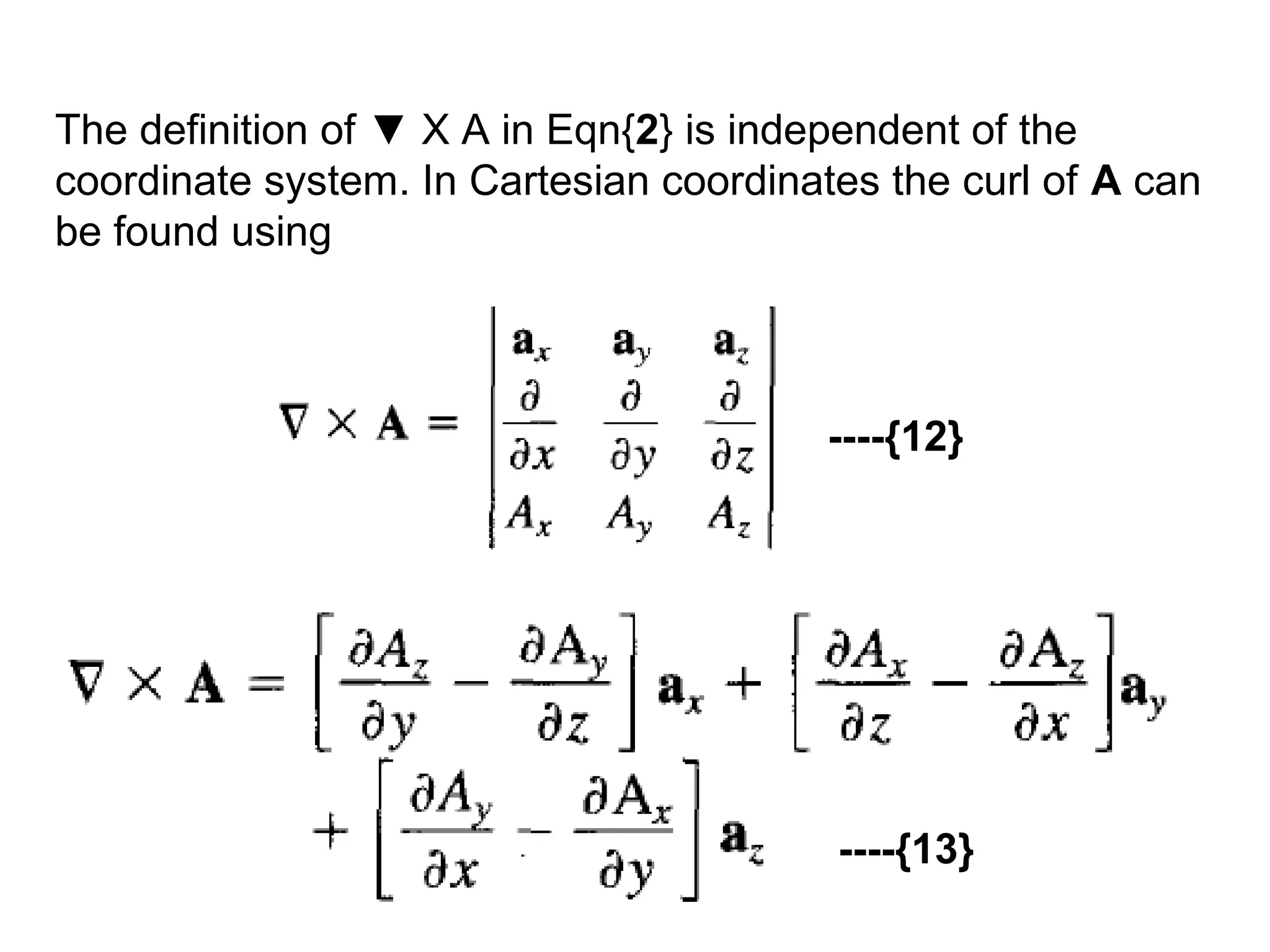 5. lec5 curl of a vector | PPT