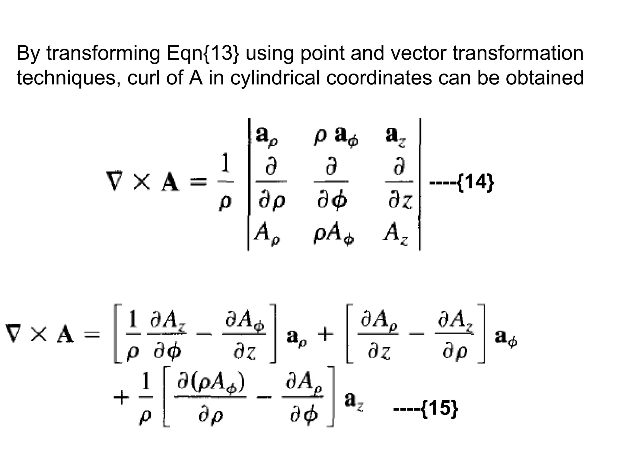 5. lec5 curl of a vector | PPT