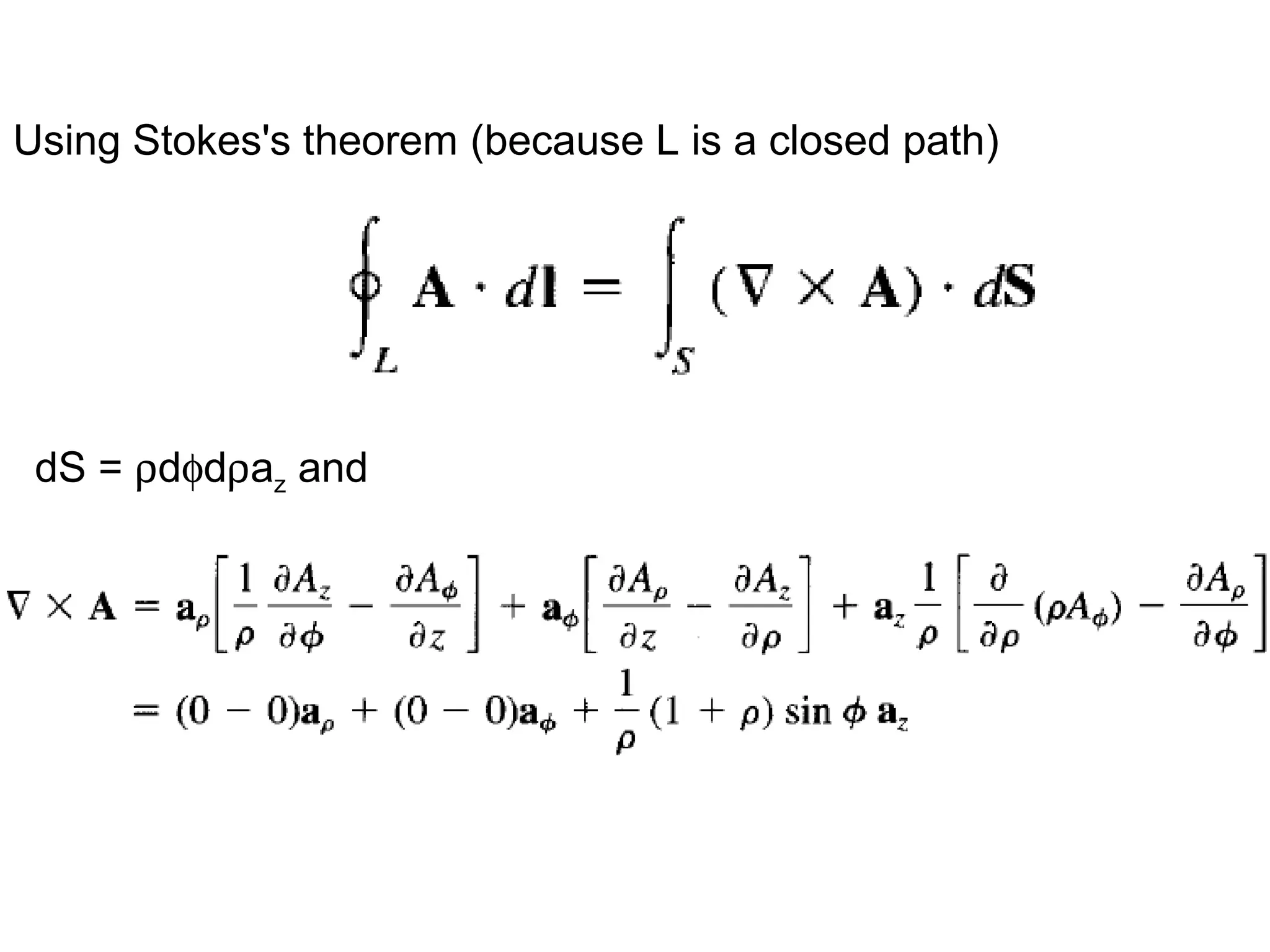 5 Lec5 Curl Of A Vector Ppt Physics Science