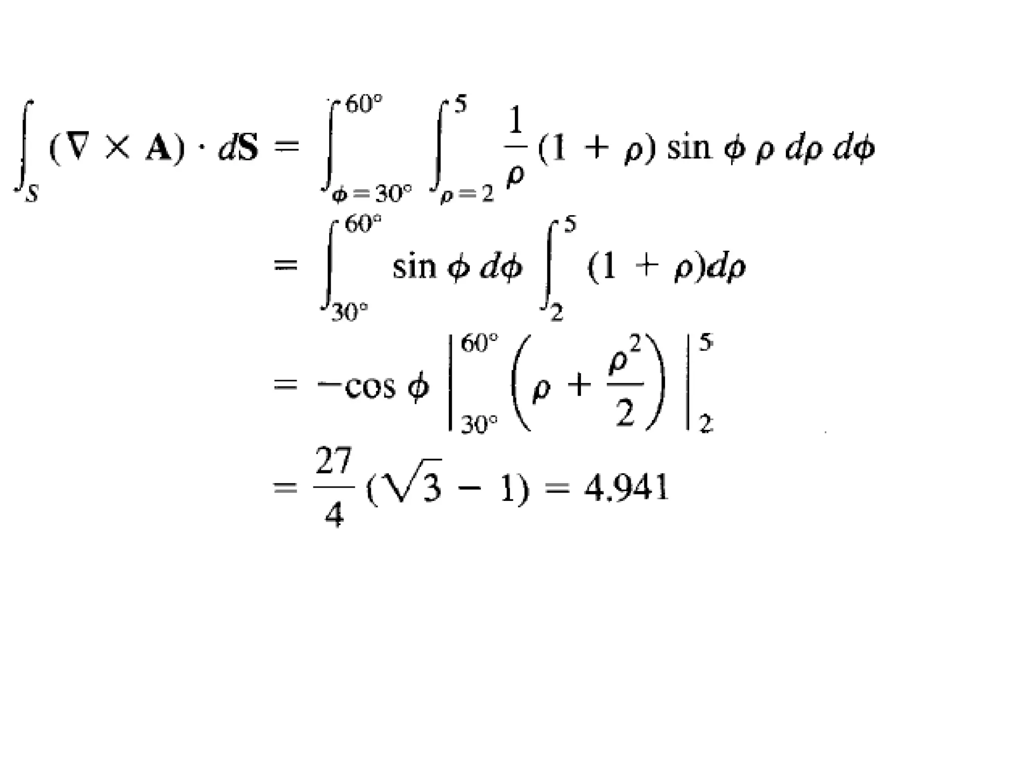 5 Lec5 Curl Of A Vector Ppt Physics Science
