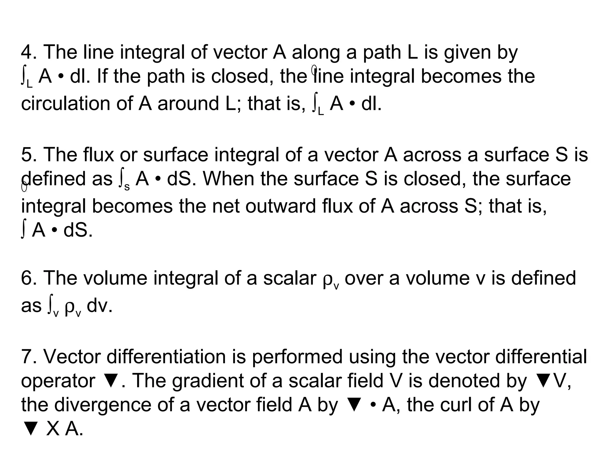 5 Lec5 Curl Of A Vector Ppt Physics Science