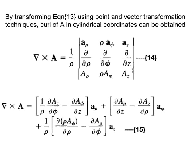 5 Lec5 Curl Of A Vector Ppt Physics Science