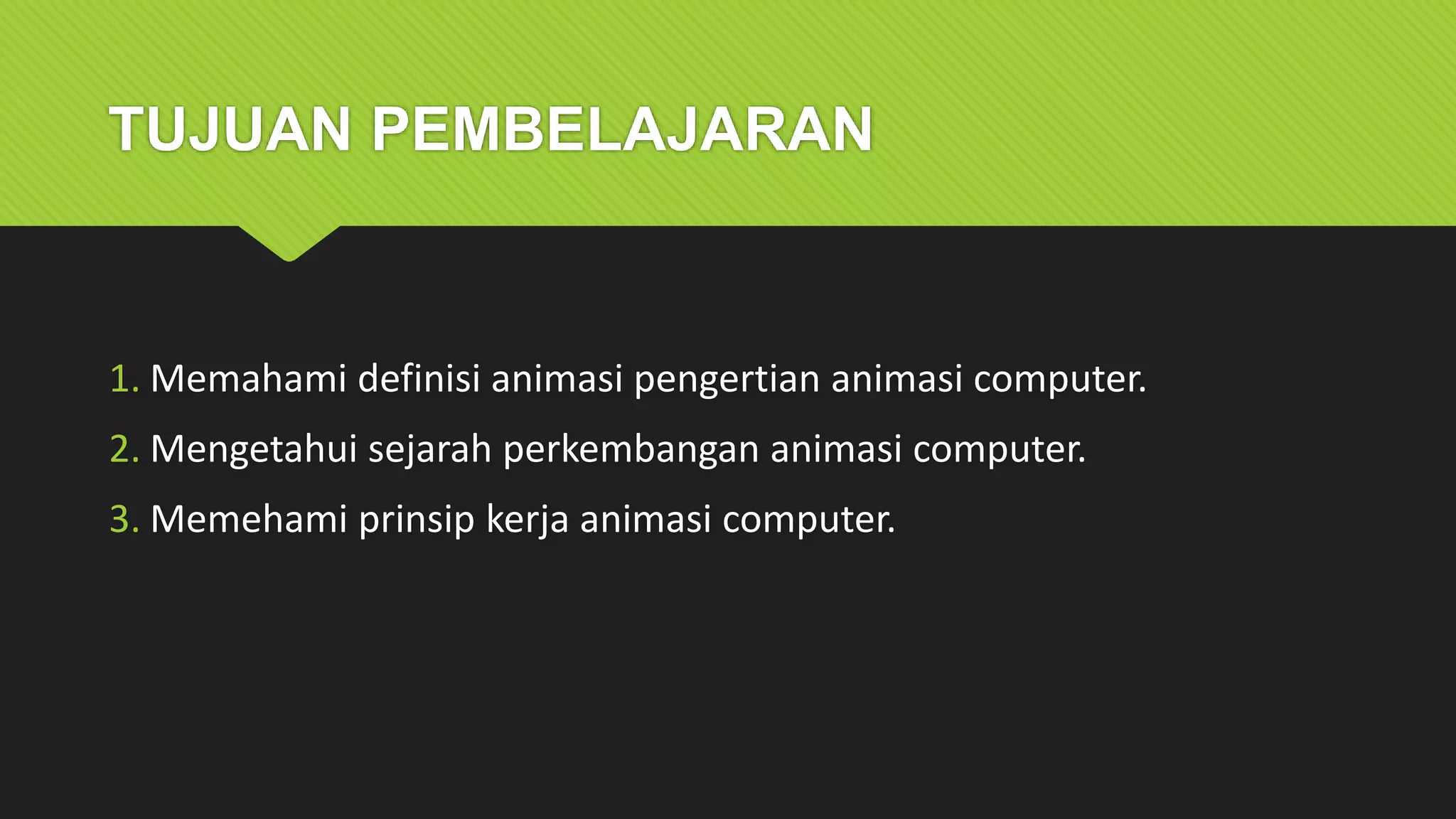 Animasi komputer | PPTX