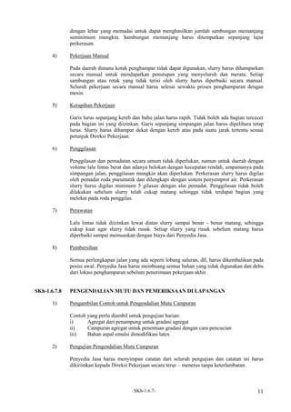 5. spek khusus slurry seal | PDF