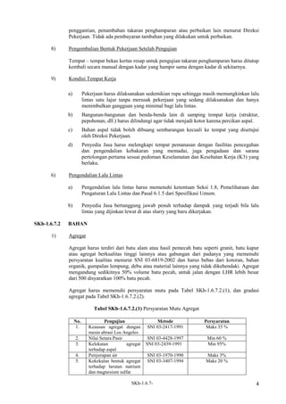 5. spek khusus slurry seal | PDF