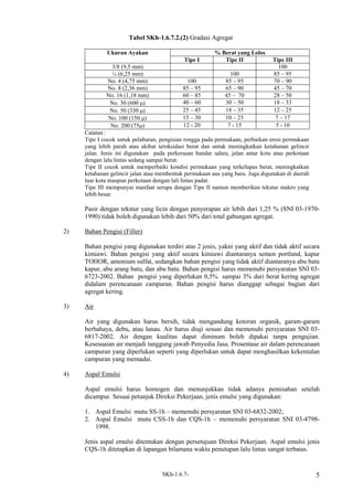 5. spek khusus slurry seal | PDF