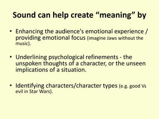 Intro to sound | PPTX