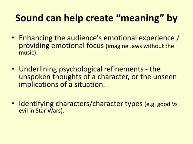 Intro to sound | PPTX