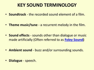 Intro to sound | PPTX
