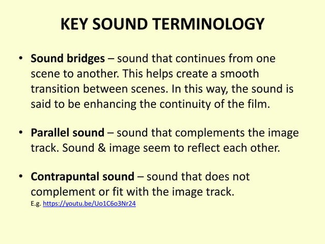 Intro to sound | PPTX