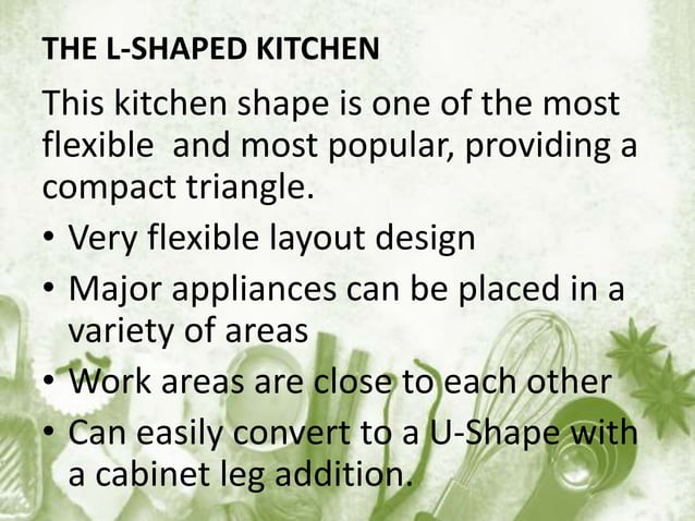 5. understanding the basic kitchen layout | PPTX