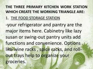 5. understanding the basic kitchen layout | PPTX