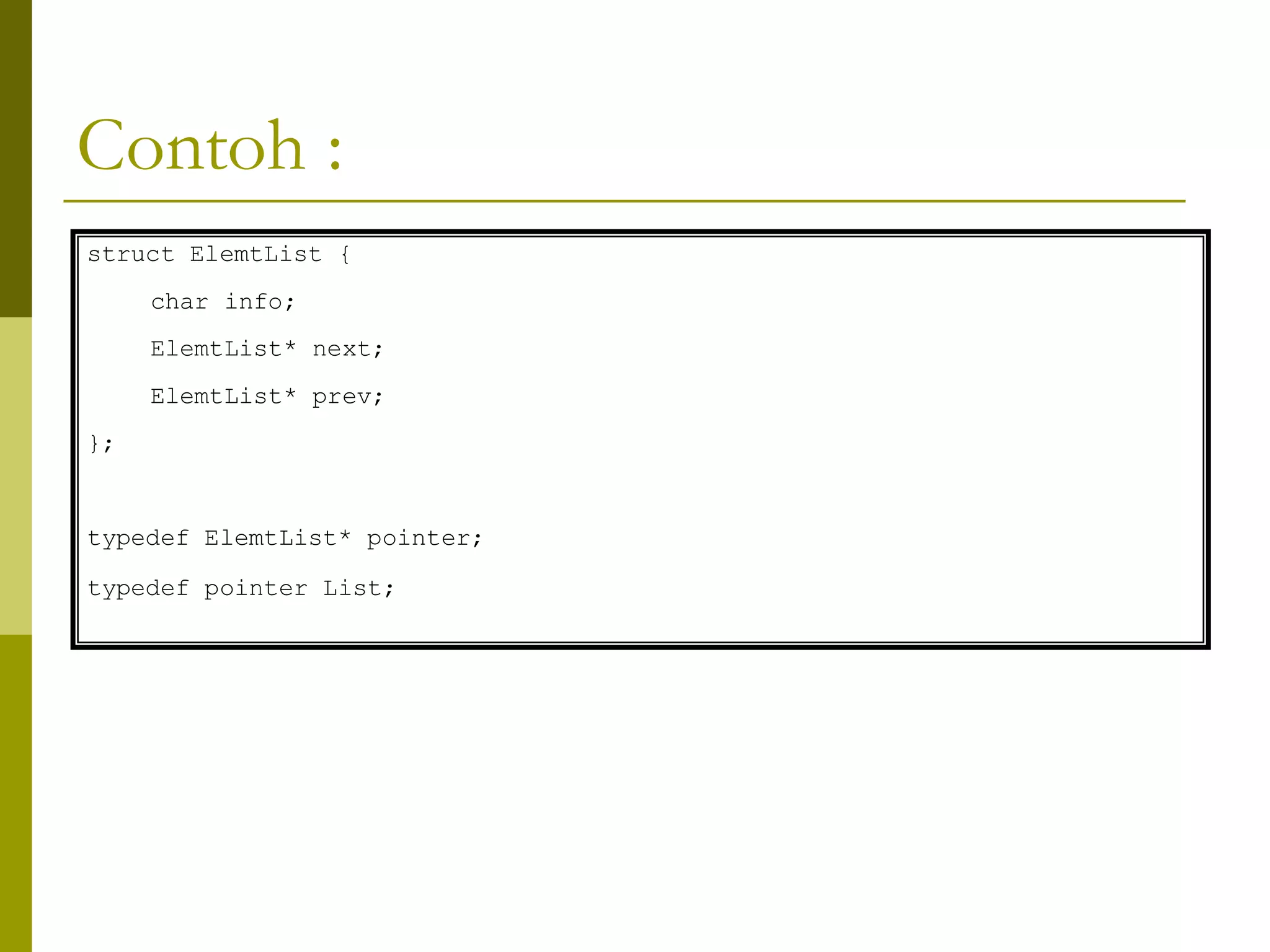 5. Doubly Linked List (Struktur Data) | PDF